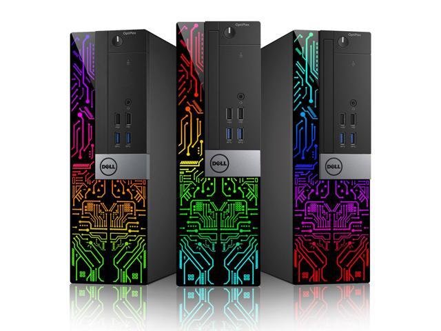 Refurbished: Dell OptiPlex Desktop Customized RGB Lights Computer Intel ...
