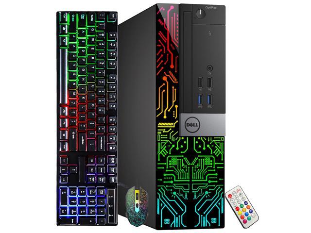 Dell Optiplex Customized RGB Lights Computer Intel Core i5 6500 |8GB ...