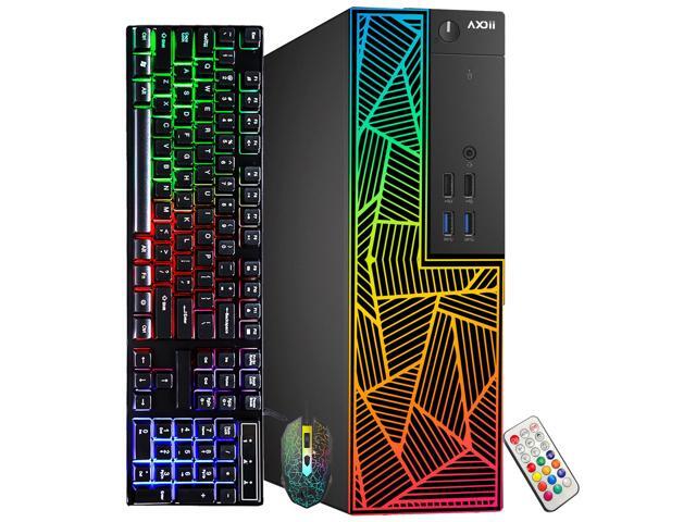 Refurbished: AXOII Custom Built RGB Lights Gaming PC, Intel Core i7 ...