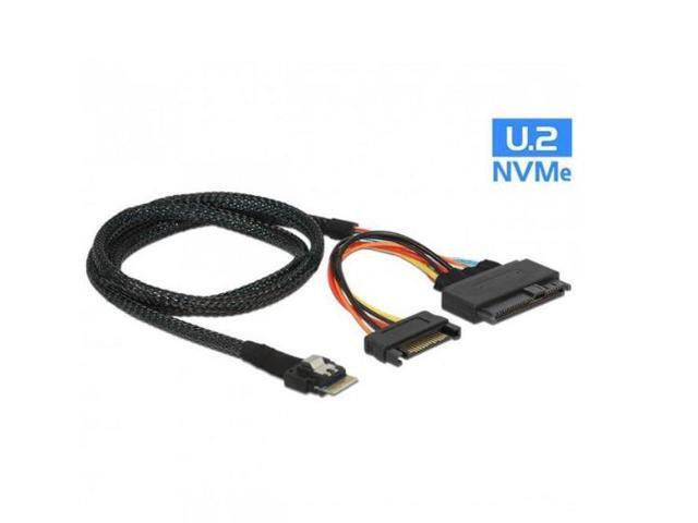 CY SF-104 U.2 U2 SFF-8639 to Slimline SFF-8654 4i NVME PCIe SSD Cable ...