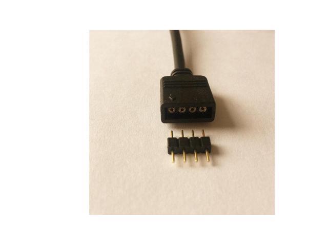 2pcs RGB LED Strip Splitter Cable 1 to 3 Ports LED Connector 4 Pin Wire ...