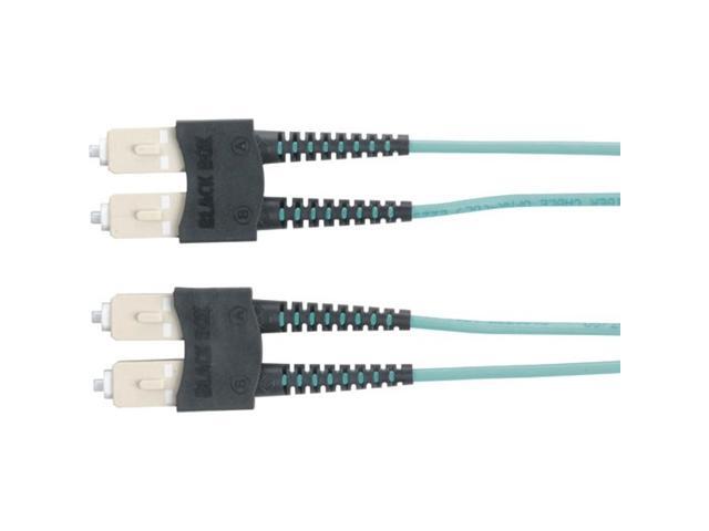 10-Gigabit Multimode, 50-Micron Fiber Optic Patch Cable, Zipcord, PVC ...
