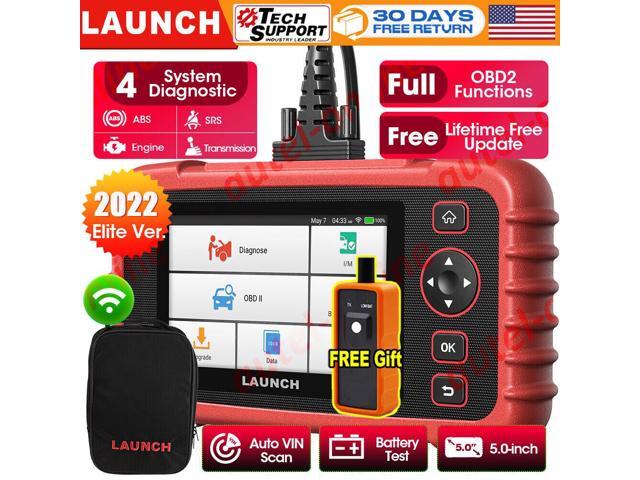 Car OBD2 Diagnostic Scanner Check Engine ABS SRS Transmission Code ...