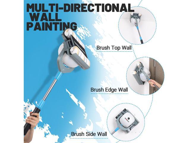1.2L Smart Power Paint Roller DIY Wall Paint Stick Brush Painting Set ...