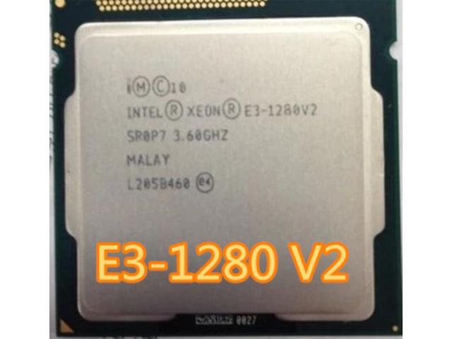 Procesador Intel Xeon E3-1280 v2 E3 1280 v2 e3-1280 V2 8M caché, 3,6 GHz Quad-Core procesador ...