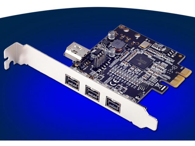 3 External 1394b + 1 Port Internal 1394a PCI-E IEEE 1394 FireWire ...