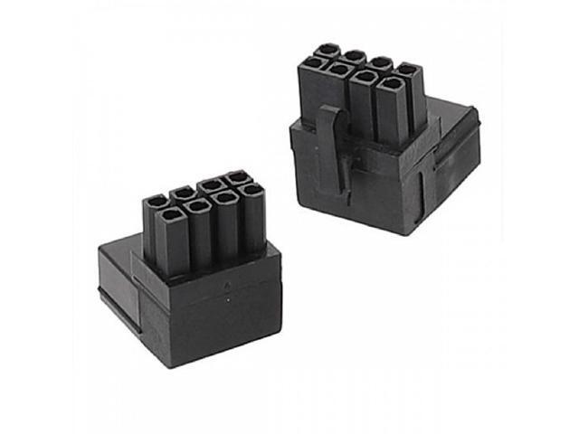 Chenyang 2pcs/lot ATX 8P Male to Female 90 Degree Up Down Angled Power ...