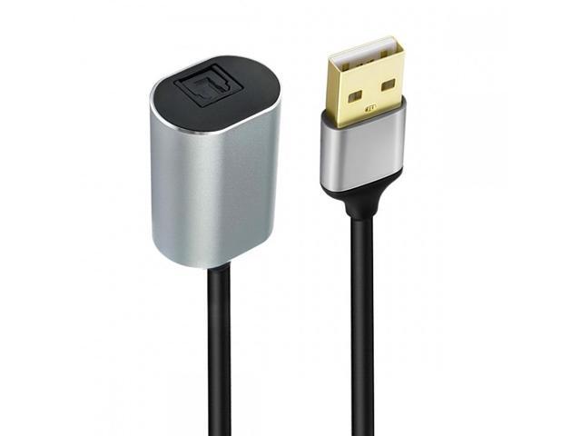CY Type-A to SPDIF Toslink Optical Audio Jack Opt USB2.0 Male to ...