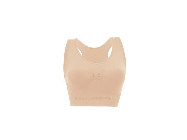 Sunna Character Fast Drying Sports Bra with Bamboo Charcoal - Cross ...