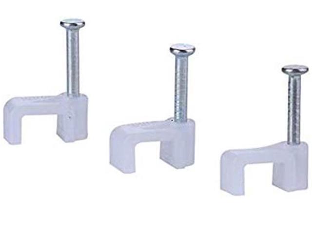 XINCA Nail Clamp for Flat 10x5 mm Wall Tack for Ethernet Cable Cat 8 ...