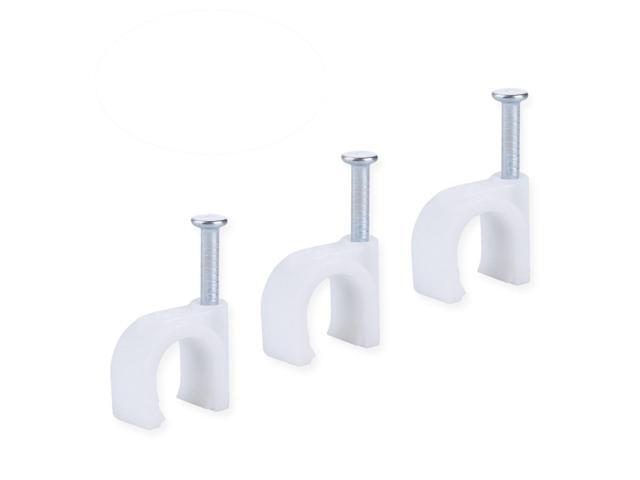 XINCA Nail Clamp for Round Cable 6 mm Wall Tack for Ethernet Cable Cat ...