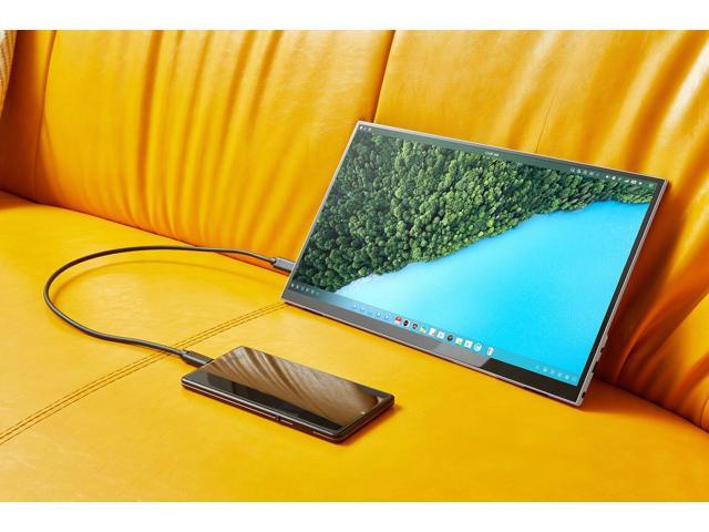 4K 15.6 Inch Touch Screen, Ultra Thin USB-C Portable Monitor UHD HDR ...