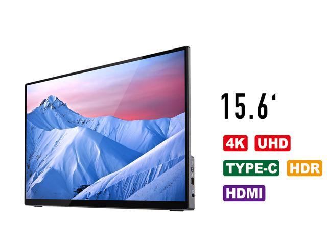 4K 15.6 Inch Touch Screen, Ultra Thin USB-C Portable Monitor UHD HDR ...