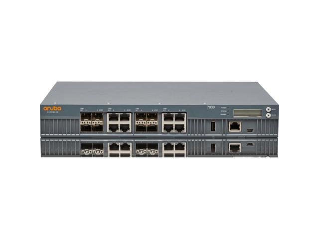 Aruba 7030 (US) 8p Dual Pers 10/100/1000BASE-T/1GBASE-X SFP 64 AP and ...