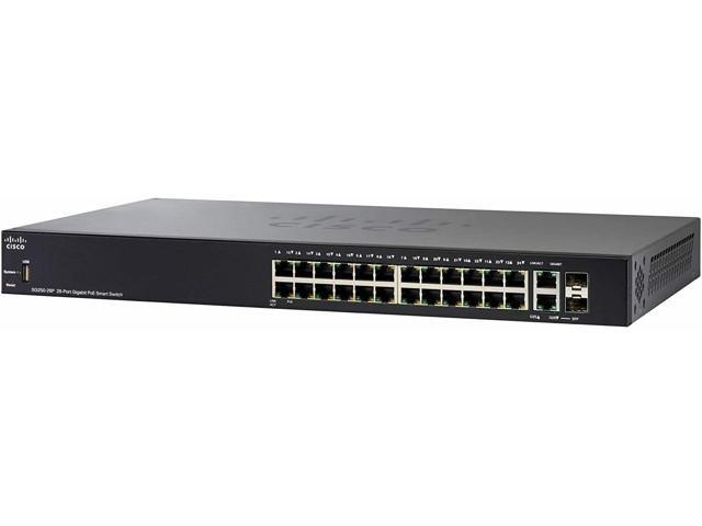 Cisco SG250-26P 26-Port Gigabit PoE Smart Switch - Newegg.ca