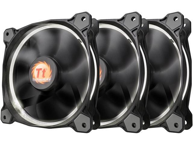 Thermaltake Riing 12 High Static Pressure Circular Ring White LED Case ...