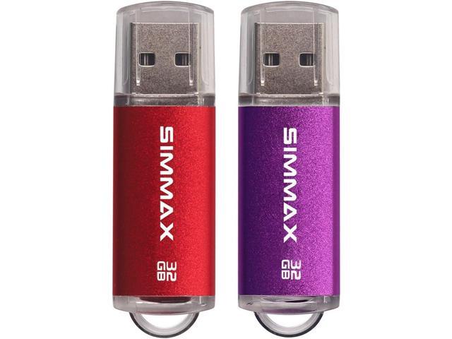 Flash Drive 2 Pack 32GB USB 2.0 Flash Drives Thumb Drive Memory Stick ...