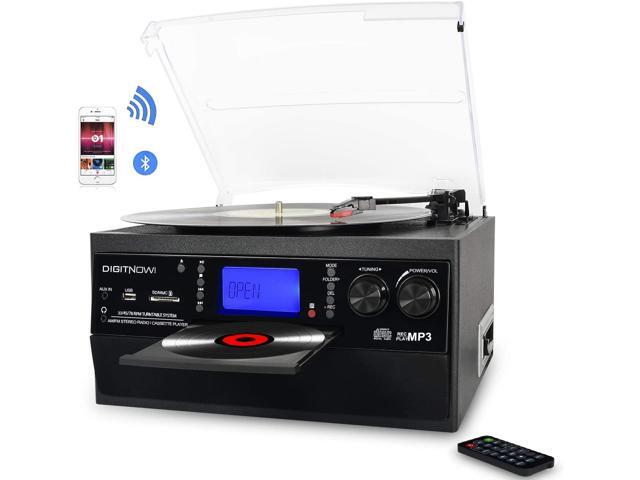 DIGITNOW Bluetooth Record Player Turntable with Stereo Speaker LP Vinyl ...