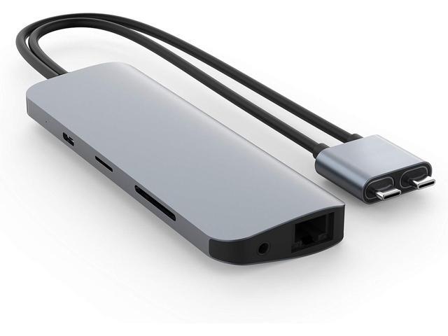 MacBook Pro Docking Station, HyperDrive 10-in-2 USB C Dock, Dual ...