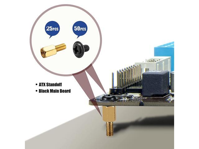 502pc Assorted PC Computer Screws Set | Motherboard Standoffs Screw Kit ...