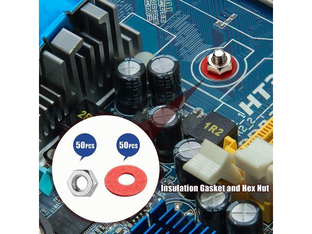 502pc Assorted PC Computer Screws Set | Motherboard Standoffs Screw Kit ...