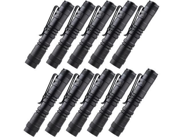 10 Pack Small Mini LED Flashlight Pocket Flashlight Pen Light ...