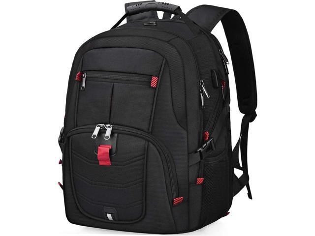 Laptop Backpack 17 Inch Waterproof Extra Large TSA Travel Backpack Anti ...