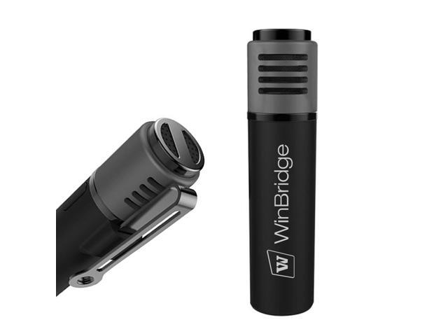 W WINBRIDGE Bluetooth Lavalier Microphone, Wireless Lavalier Microphone ...