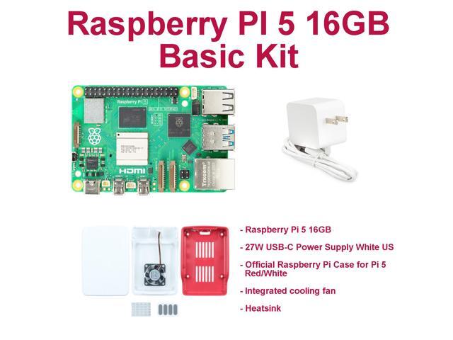 Raspberry Pi 5 16GB Basic Kit - Newegg.com