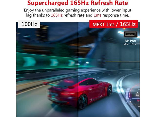 Z-EDGE UG27Q 27" 2K QHD 2560x1440, 165Hz (DisplayPort), 1ms Curved ...