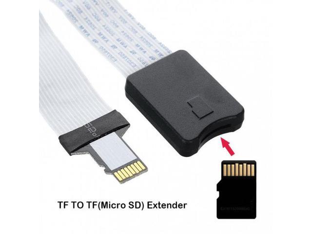 Jimier Cable Micro-SD TF Memory Card Kit Male to TF Female Extension ...