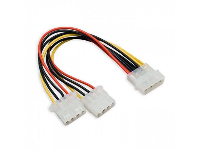 KAIBOXIXI IDE 4 Pin to Dual IDE Y Splitter 10cm Hard Disk Power Supply ...