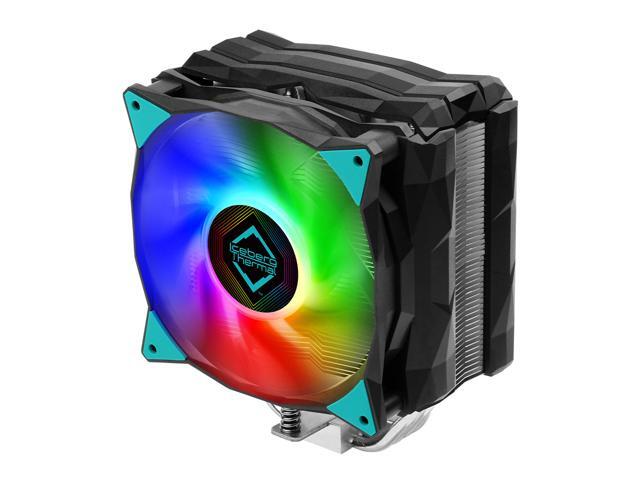 Iceberg Thermal IceSLEET G4 OC CPU Air Cooler 4 Nickel-Plated Heatpipes ...