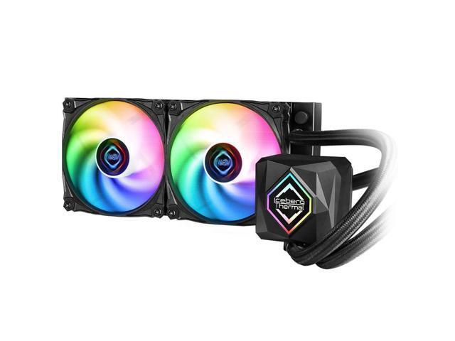 Iceberg Thermal IceFLOE Oasis 240mm AIO CPU Liquid Cooler - Close-Loop ...