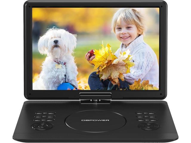 DBPOWER 16.9" Portable DVD Player with 14.1" HD Swivel Large Screen ...