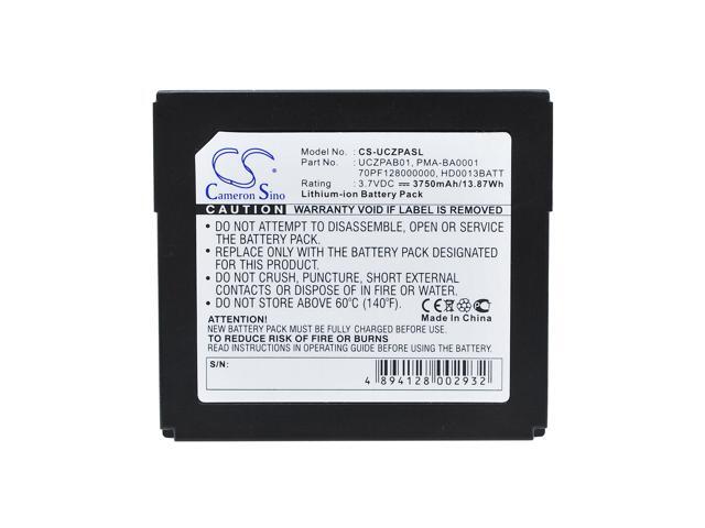 Battery for Creative Zen Portable Media Center BA20603R79913 PMA-BA0001 ...