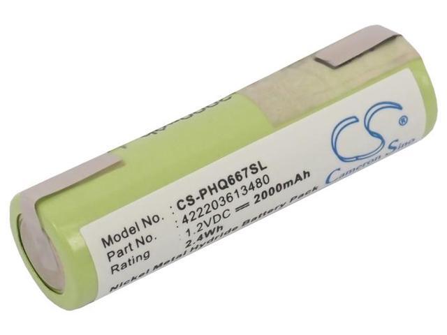 Estry Battery Replacement for Remington R875 R851 TA3070 R-9100 R860 R ...