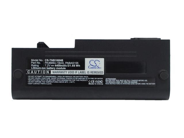 Estry Battery Replacement for Netbook NB100 mini PLL10E-00D02CGR ...