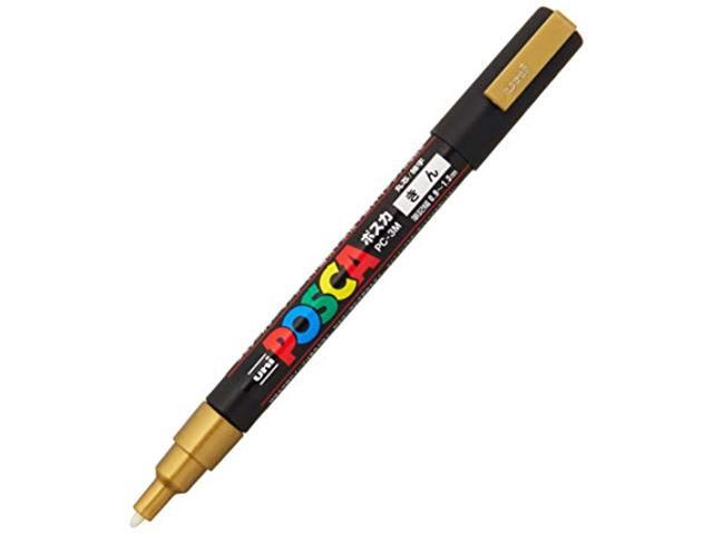 Posca Fine Marker, Gold (Pc3m.25) - Newegg.com