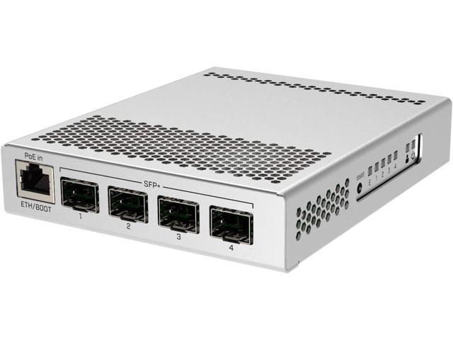 MikroTik CRS305-1G-4S+in Network Switch Managed Gigabit Ethernet (10 ...