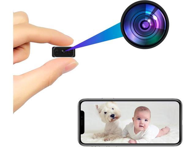 Tiny Camera Full HD 1080P, Small Nanny Cam for Home, Indoor WiFi ...