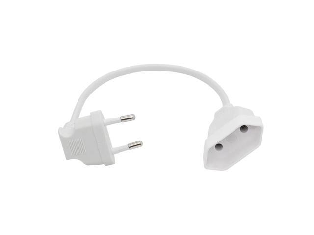 90 Degree Male Plug To Female Socket Power Extension Cable For PC ...
