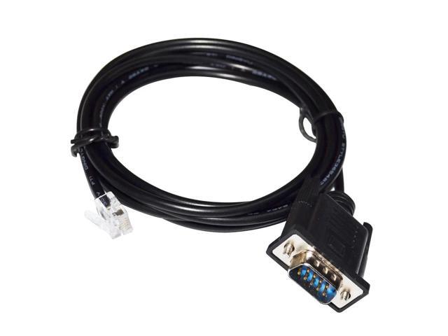 DB9 M D-SUB9PIN TO RJ11 6P4C CONVERTER CABLE FOR KEYENCE CAMERA DRIVER ...