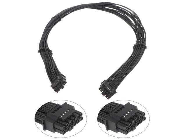 16Pin GPU Cable,Pcie 5.0 12VHPWR Sleeved Modular Cables,Male to Male ...