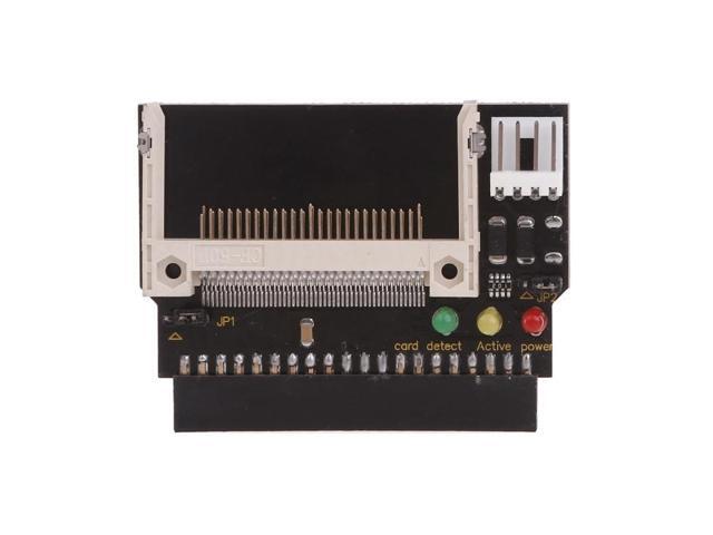 Black Double Sided Card to 3.5 Female 40 pin to IDE Adapter Converter Card Standard IDE True-IDE ...