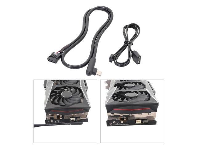 RGB Line Synchronizing Computer Modules Extension Cable Graphics Card ...