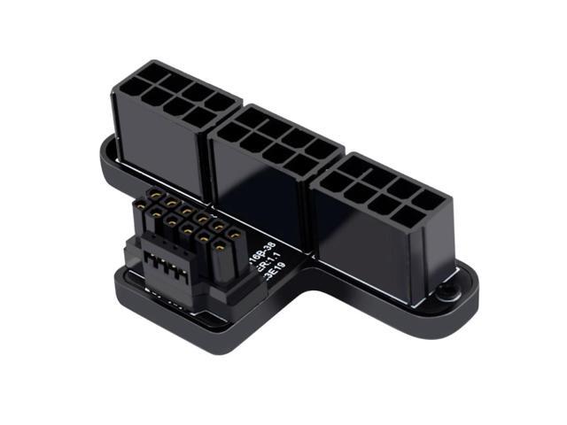 600W ATX3.0 12VHPWR 12Pin 12Pin+4Pin to 8Pin Power Connector Converter ...