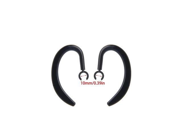 2pcs Soft Rubber Ear Hooks Clamp Holder Wing Retractable Earbud Holder ...