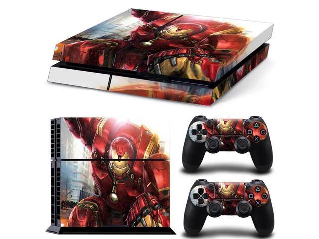 Iron Man Game Console Vinyl Skin Sticker for PS4 Controller GamePad ...