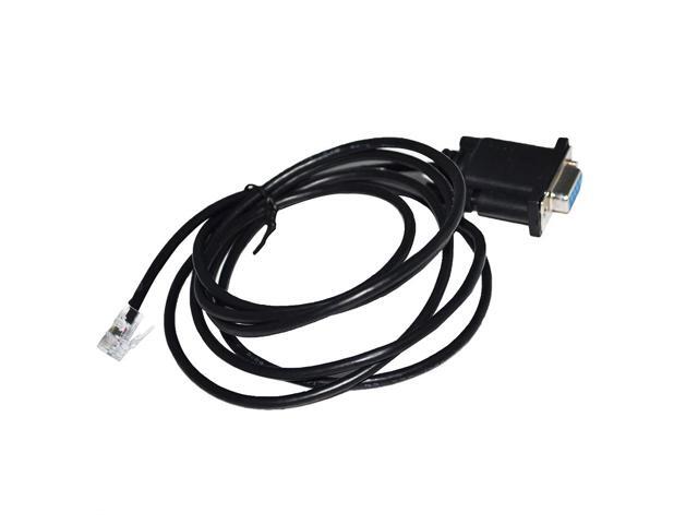 RS232 RJ11 RJ12 TO DB9 9-PIN 6P4C ADAPTER SERIAL CABLE FOR DMKE J6 RS ...
